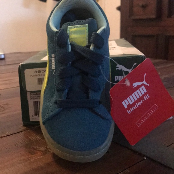 Puma | Shoes | Kids Puma Suede Lfs Iced Inf Sneakers Size 7c | Poshmark